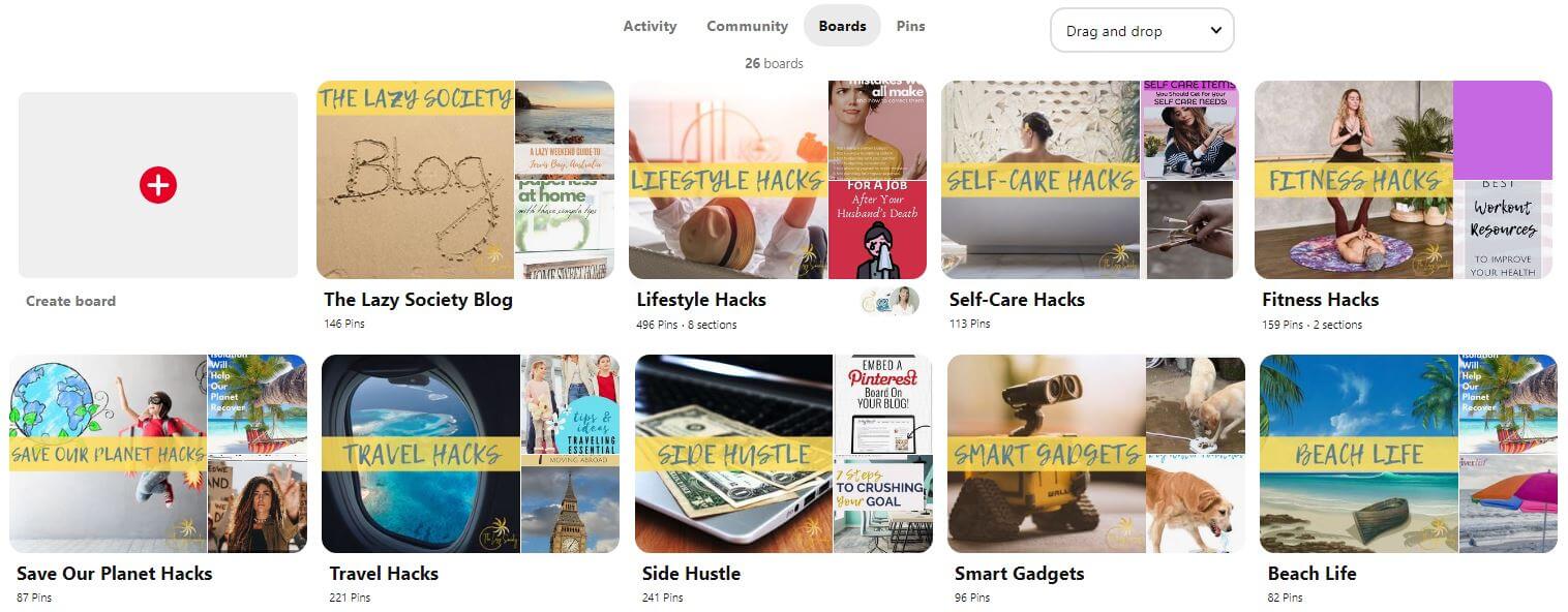 16 Pinterest Hacks to Give your Blog a Boost - The Lazy Society
